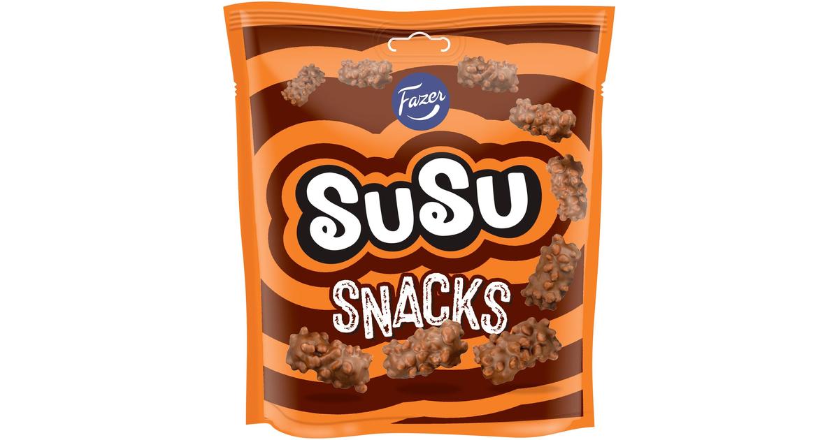 Fazer Susu Snacks pussi 160g | S-kaupat ruoan verkkokauppa