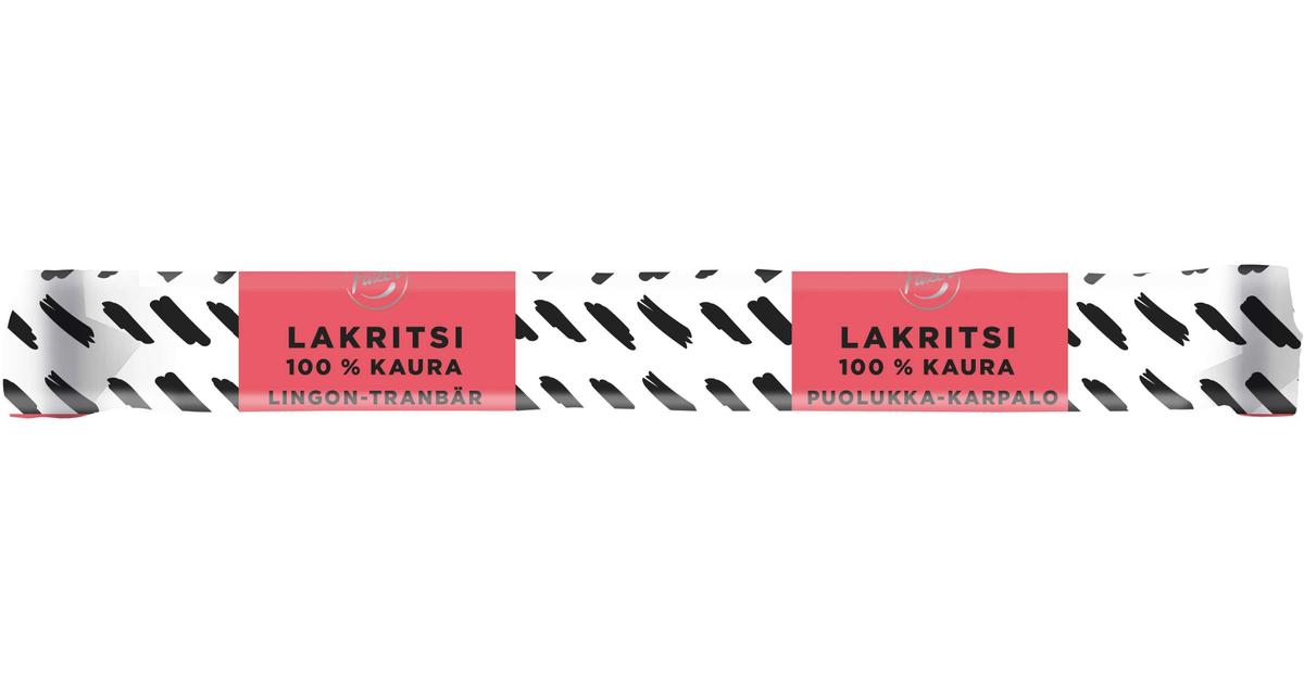 Fazer Lakritsi Kaura 20g puolukka-karpalo | S-kaupat ruoan verkkokauppa
