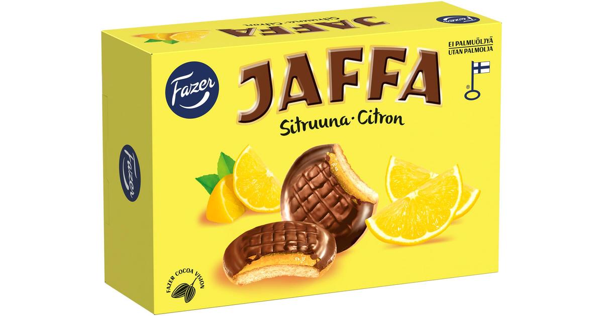 Fazer Jaffa Sitruuna leivoskeksi 300 g | S-kaupat ruoan verkkokauppa
