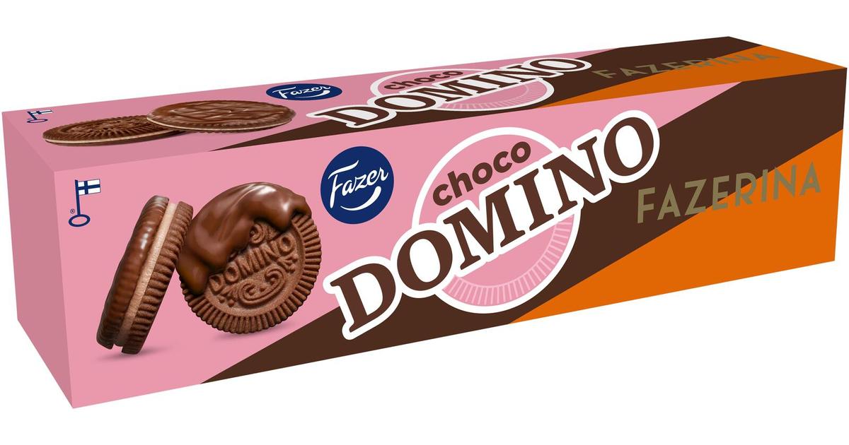 Fazer Domino Choco Fazerina keksi 180 g | S-kaupat ruoan verkkokauppa