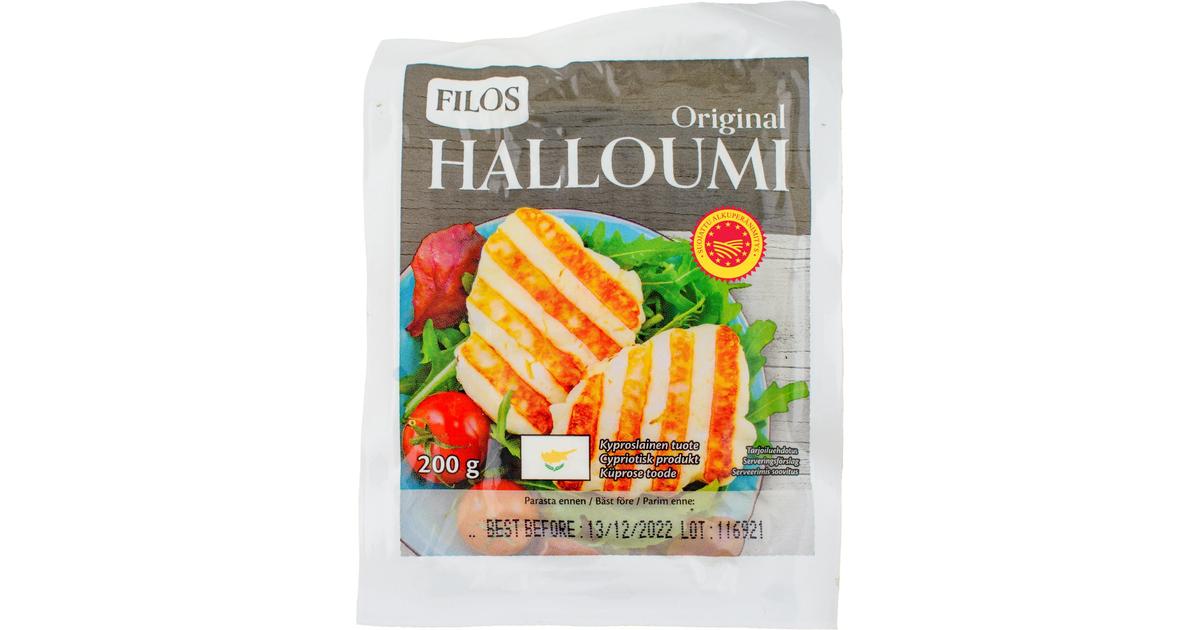 Filos original halloumi-juusto PDO 200g | S-kaupat ruoan verkkokauppa