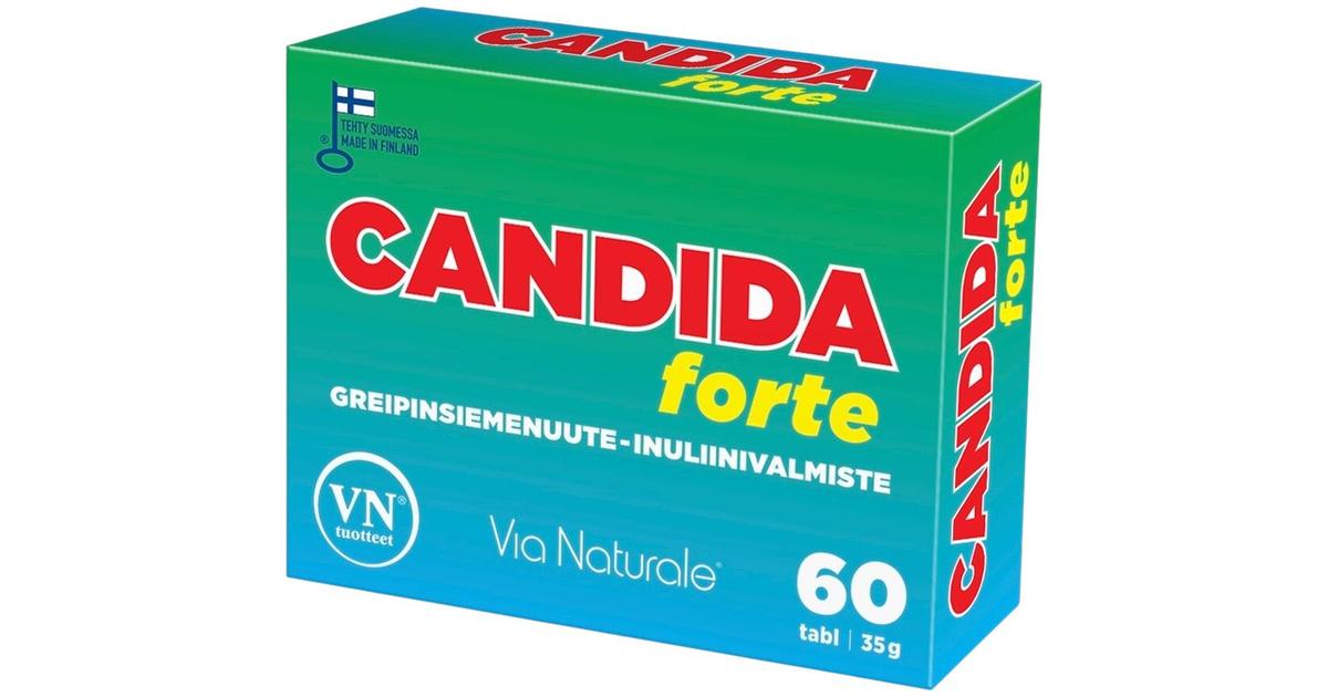 Via Naturale Candida Forte 60 tabl | S-kaupat ruoan verkkokauppa