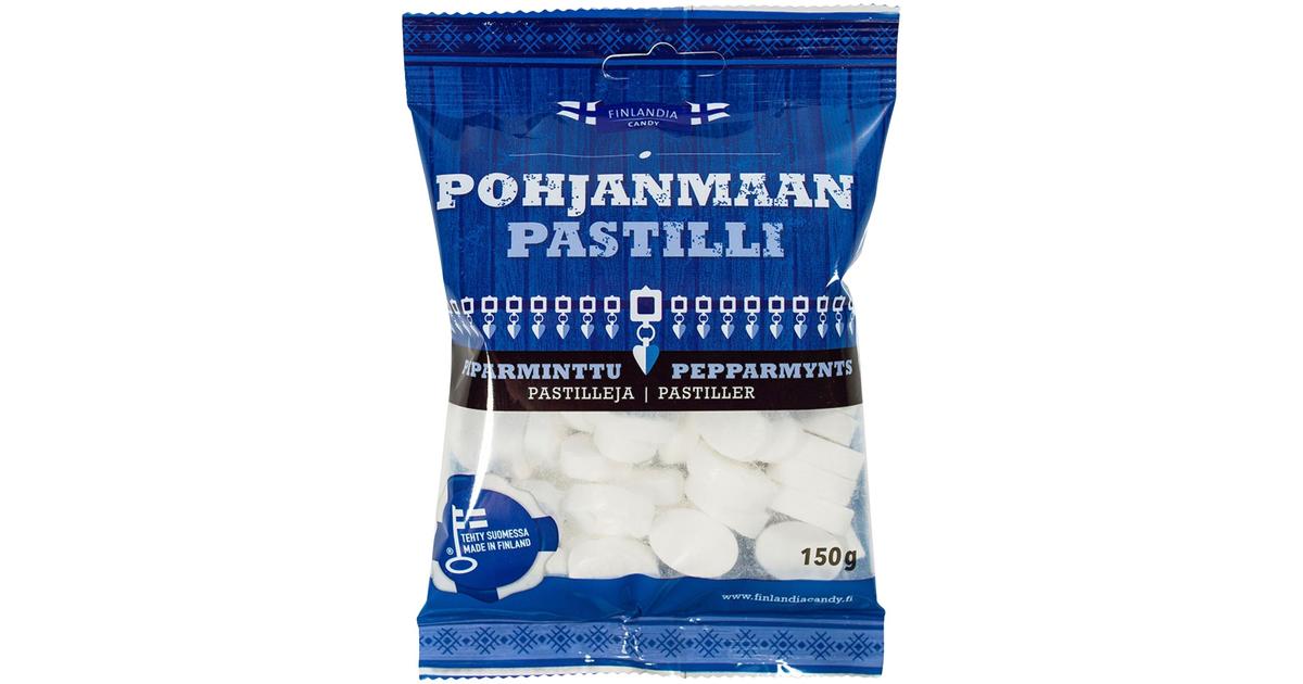 Finlandia Candy Pohjanmaan pastilli 150g piparminttupastilleja | S ...