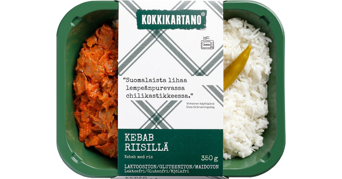Kokkikartano Kebab riisillä 350g | S-kaupat ruoan verkkokauppa