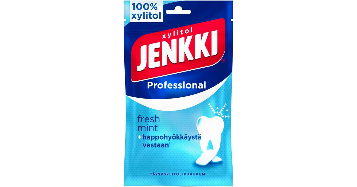 Jenkki Professional Freshmint täysksylitolipurukumi 90g | S-kaupat ...