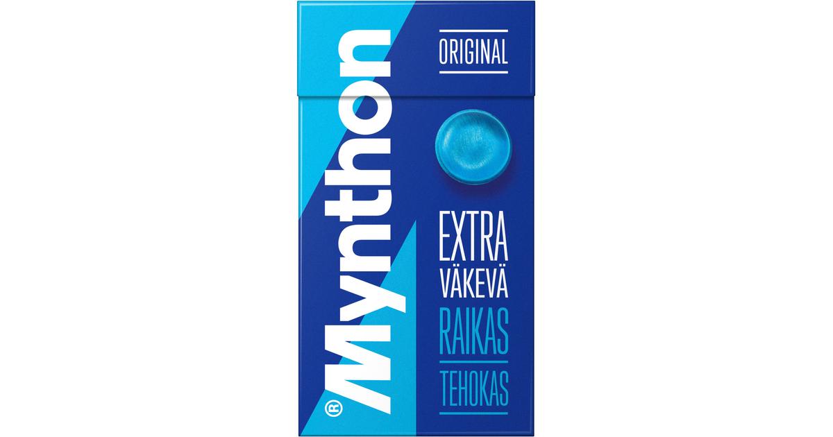 Mynthon Original Extra Väkevä kurkkupastilli 39g | S-kaupat ruoan verkkokauppa