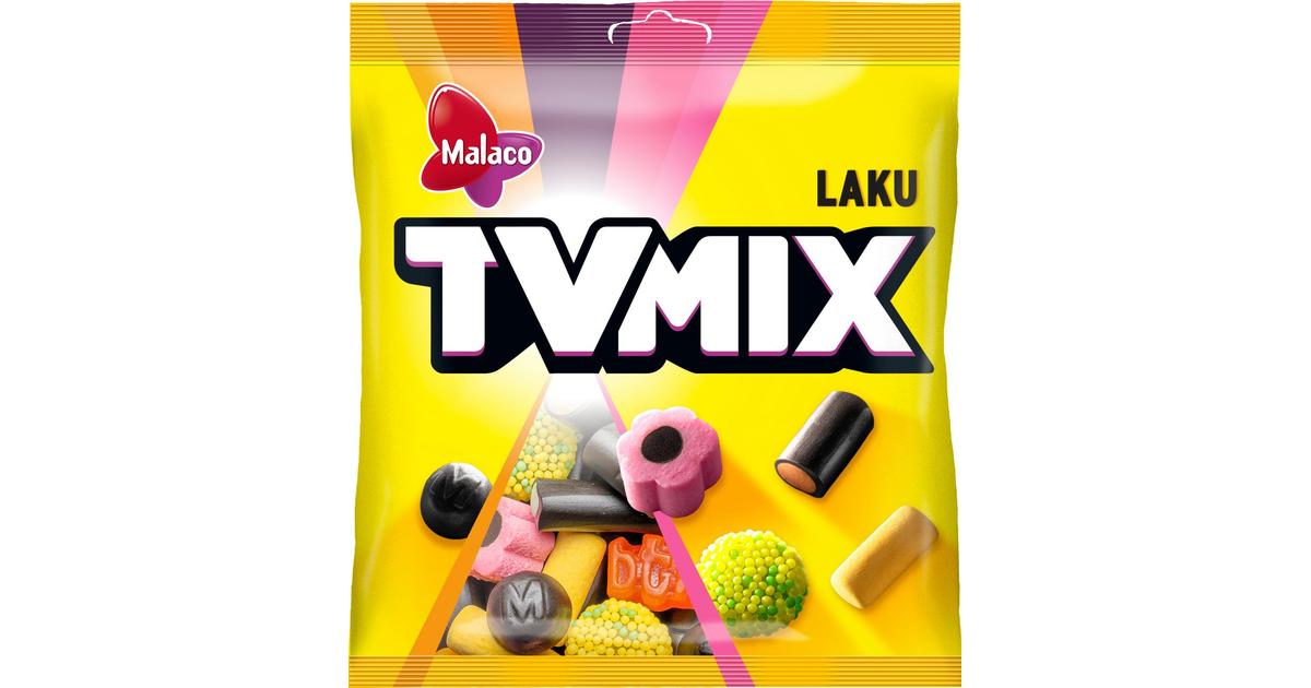 Malaco TV MIX Laku makeissekoitus 325g | S-kaupat ruoan verkkokauppa