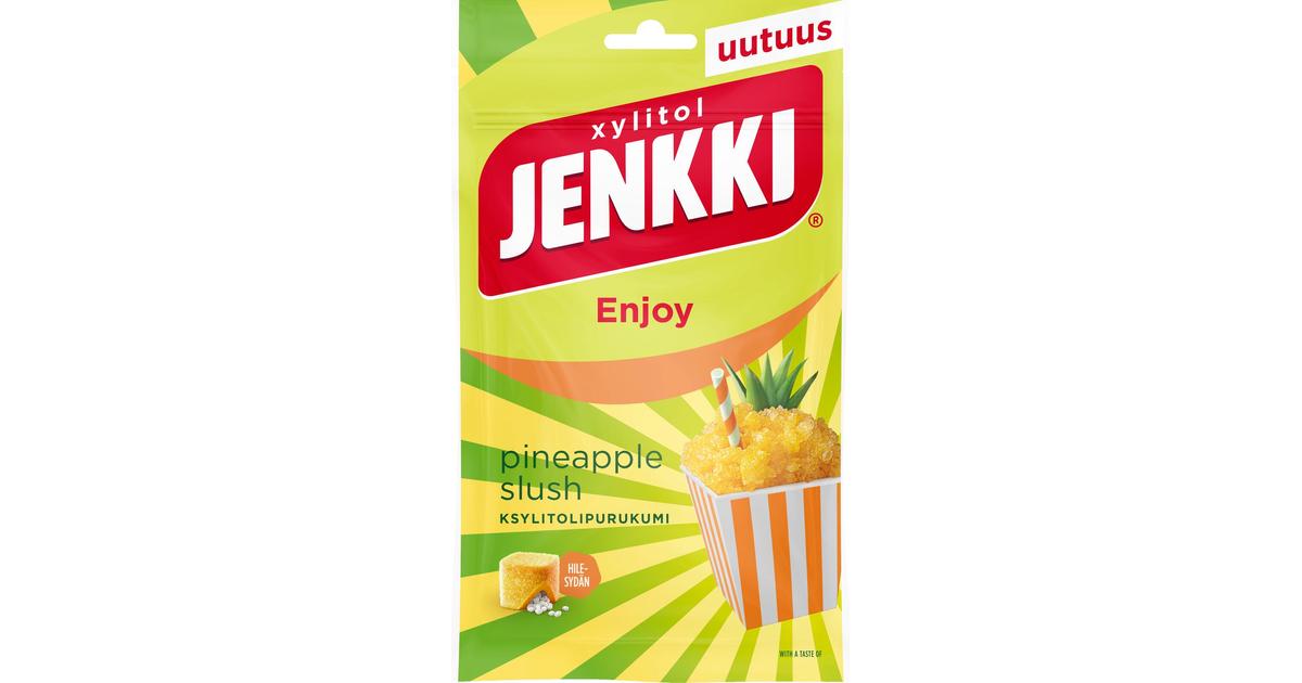 Jenkki Enjoy Pineapple Slush ksylitolipurukumi 70g | S-kaupat ruoan ...