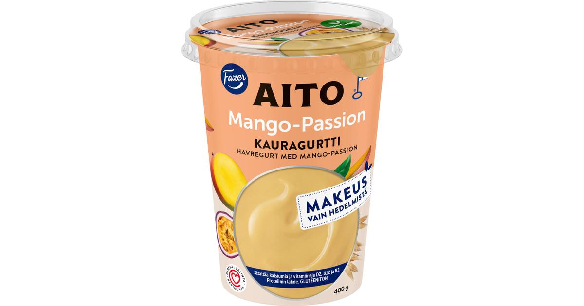 Fazer Aito Kauragurtti Mango-Passion 400g, gluteeniton fermentoitu ...
