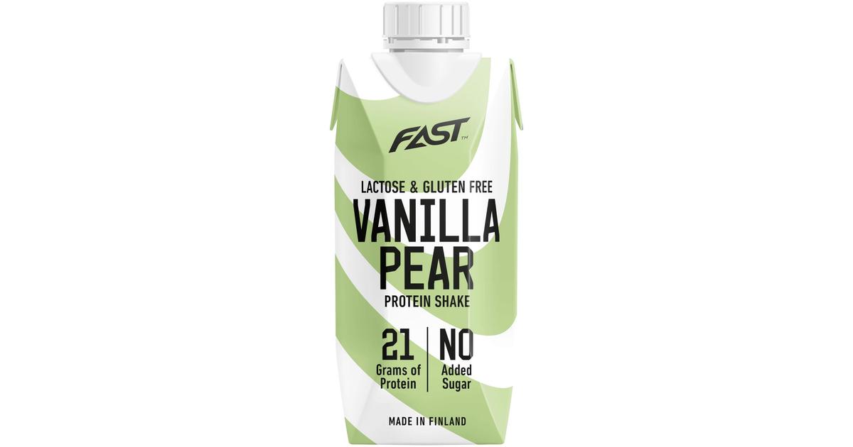 Fast Protein Shake 250 Ml Vanilla Pear S Kaupat Ruoan Verkkokauppa