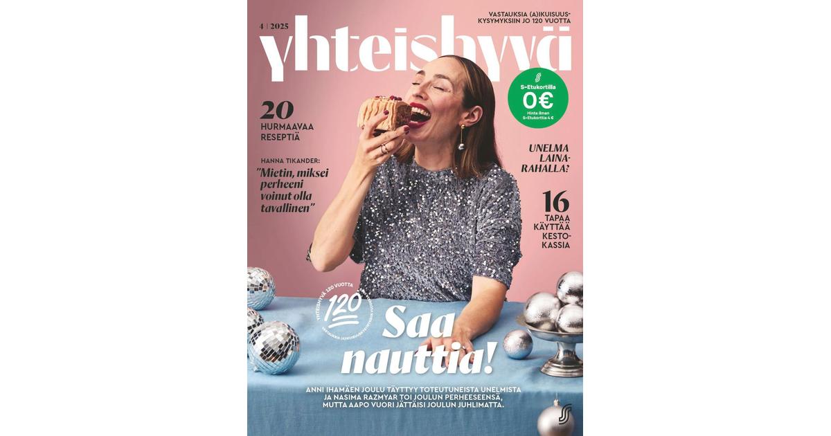 Yhteishyvä-lehti 0 € asiakasomistajille | S-kaupat ruoan verkkokauppa