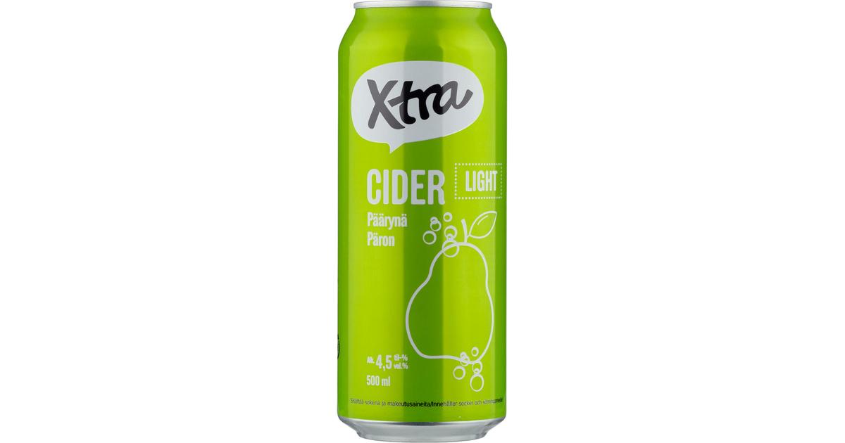 Xtra päärynäsiideri light 4,5% 0,5l tlk | S-kaupat ruoan verkkokauppa