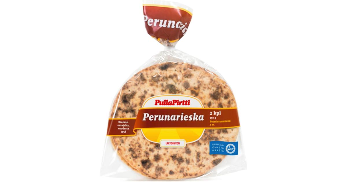 Pulla-Pirtti Perunarieska 2/350g laktoositon perunarieska | S-kaupat ruoan verkkokauppa