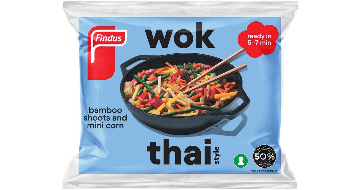 Findus Wok Thai Style 450g, pakaste | S-kaupat ruoan verkkokauppa