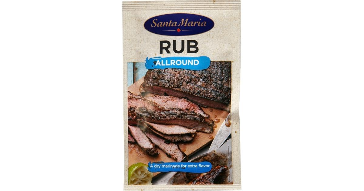 Santa Maria BBQ Rub Allround kuivamarinadi 22g | S-kaupat ruoan ...
