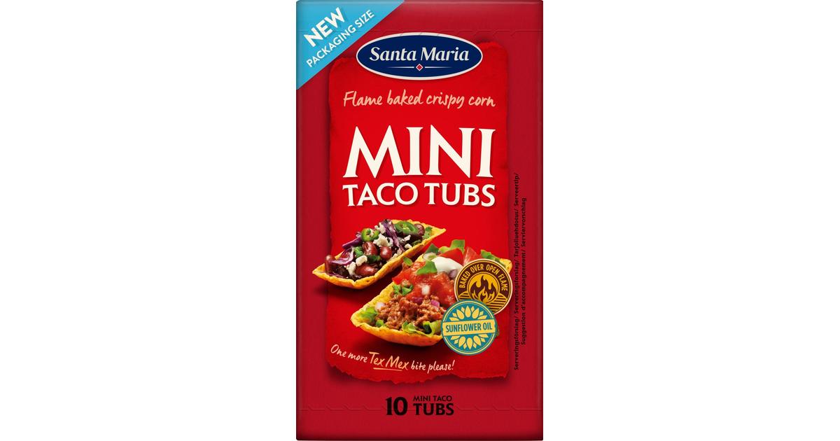 Santa Maria 86G Mini Taco Tubs | S-kaupat ruoan verkkokauppa