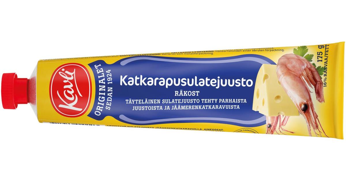 Kavli Levittyvä katkarapusulatejuusto 175g | S-kaupat ruoan verkkokauppa