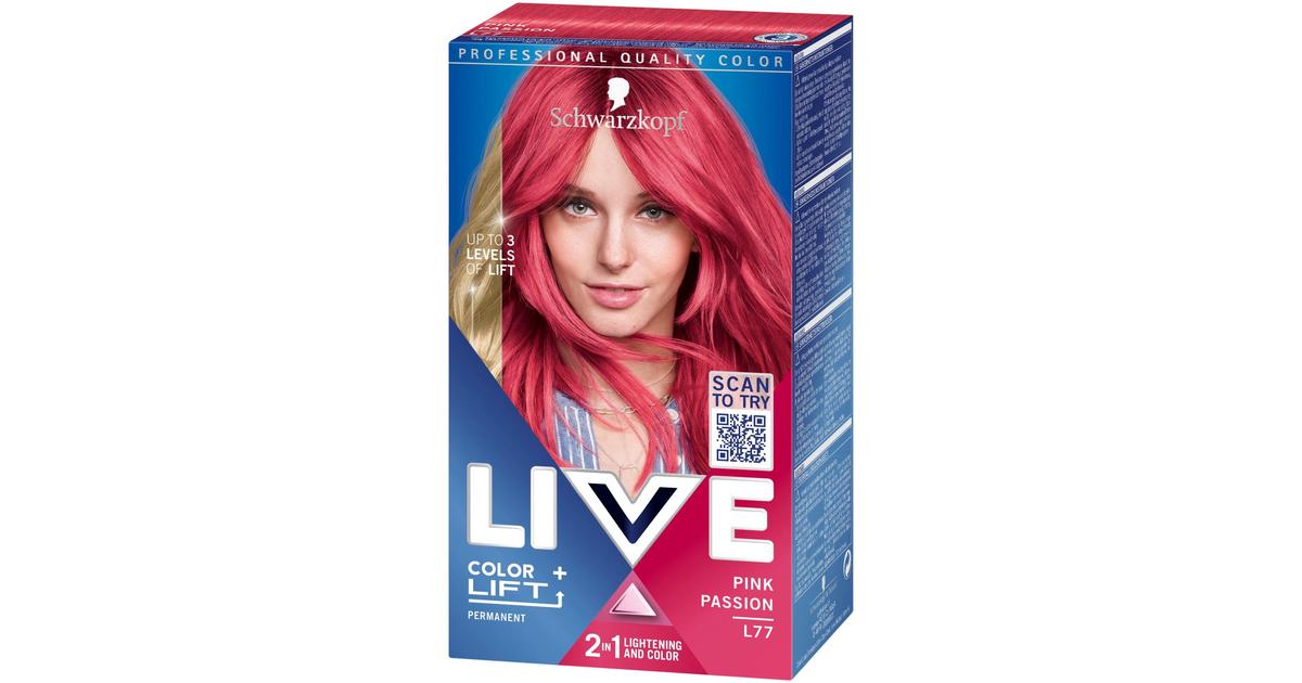 Schwarzkopf LIVE L77 Pink Passion hiusväri | S-kaupat ruoan verkkokauppa