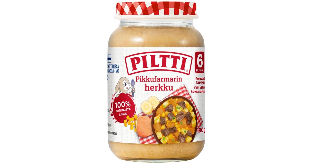 Piltti 190g Pikkufarmarin herkku lastenateria 6kk | S-kaupat ruoan ...