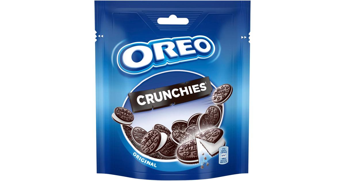 Oreo Crunchies original täytekeksi 110g | S-kaupat ruoan verkkokauppa