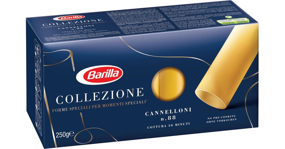 Barilla Collezione Cannelloni durumvehnästä valmistettu pasta 250g | S ...