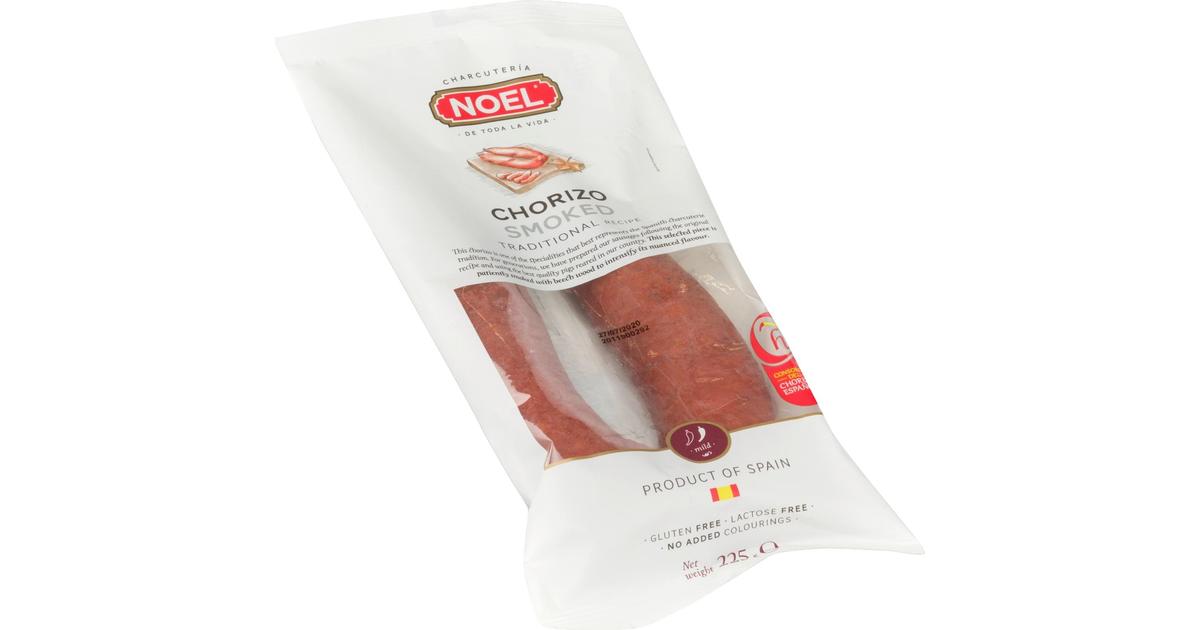 Noel Smoked Spanish Chorizo Ring 225g | S-kaupat ruoan verkkokauppa