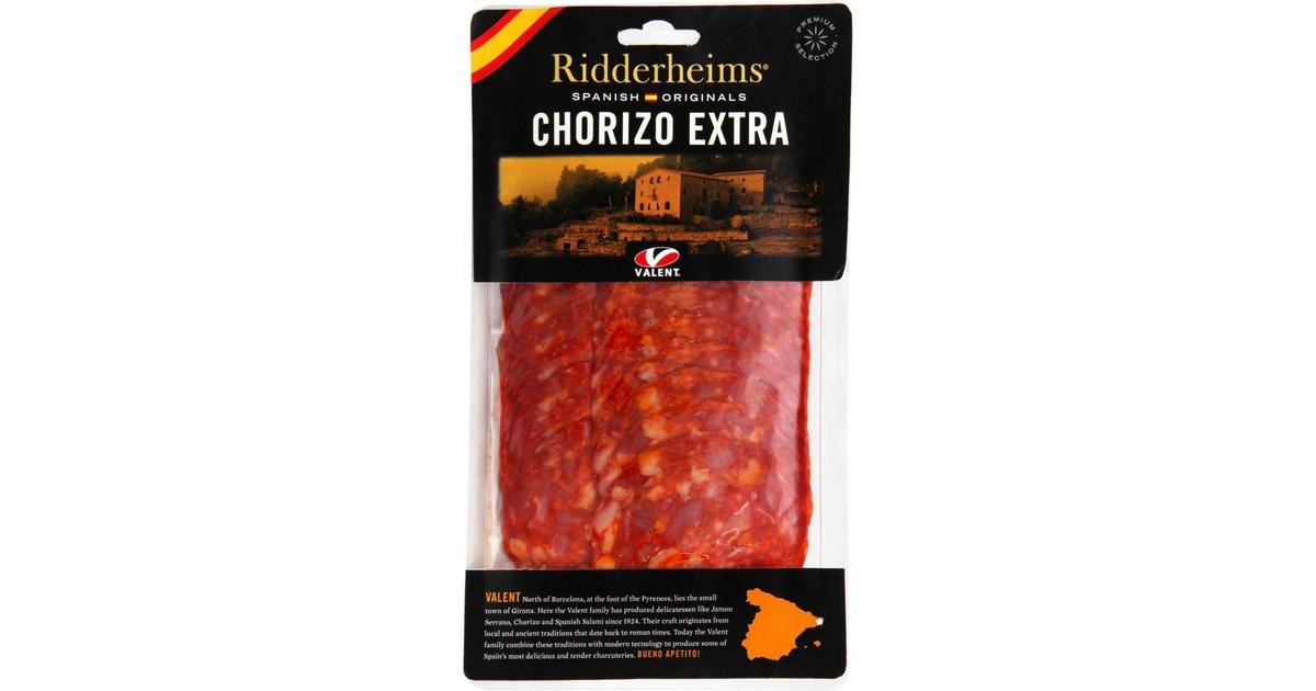 Ridderheims Valent Chorizosalami 100g | S-kaupat ruoan verkkokauppa