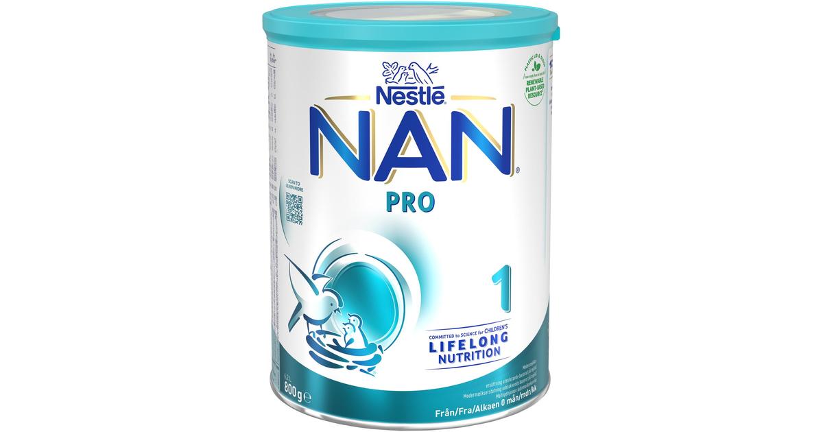 Nestlé NAN Pro 1 äidinmaidonkorvike 800g | S-kaupat ruoan verkkokauppa