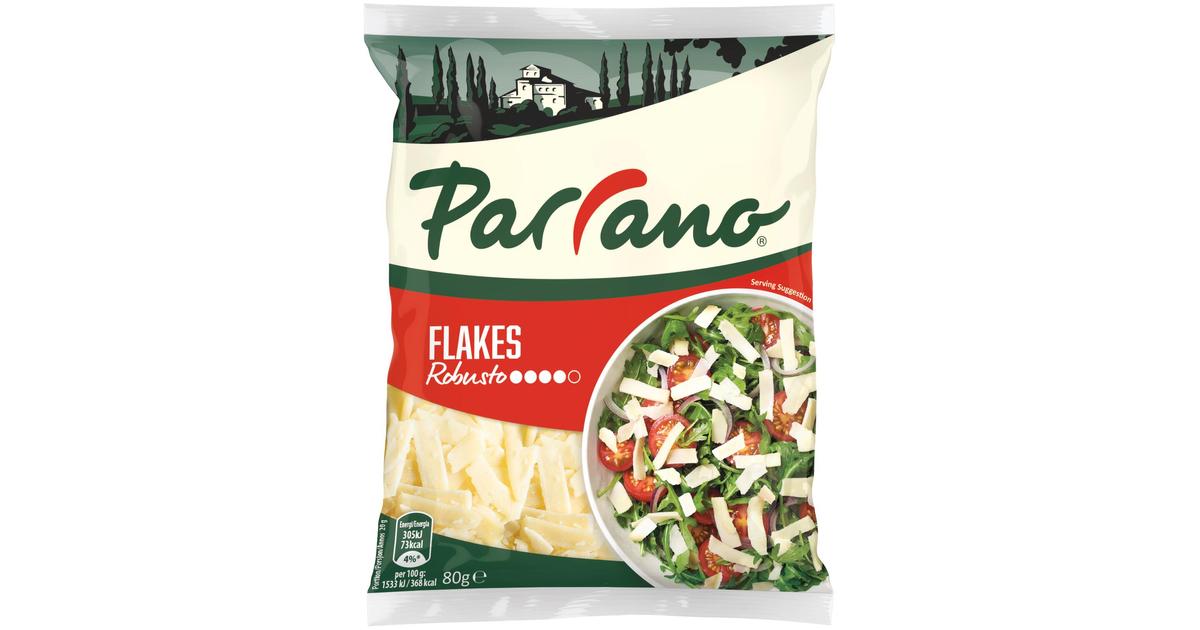 Parrano Robusto Flakes juustolastut 80g | S-kaupat ruoan verkkokauppa