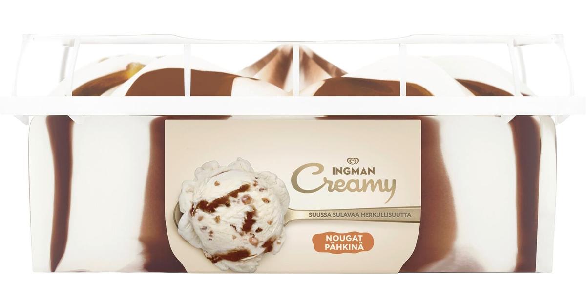 Ingman Creamy Nougat Pähkinä Jäätelö 850ml/456g | S-kaupat ruoan ...