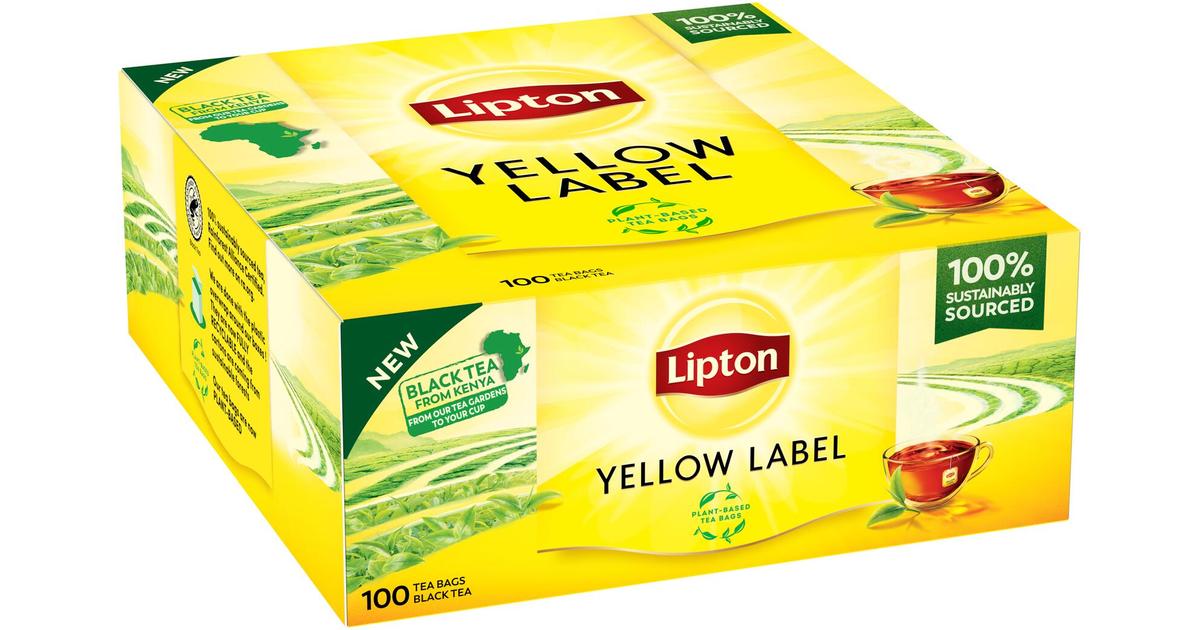 Lipton Musta tee Yellow Label 200g 100p | S-kaupat ruoan verkkokauppa