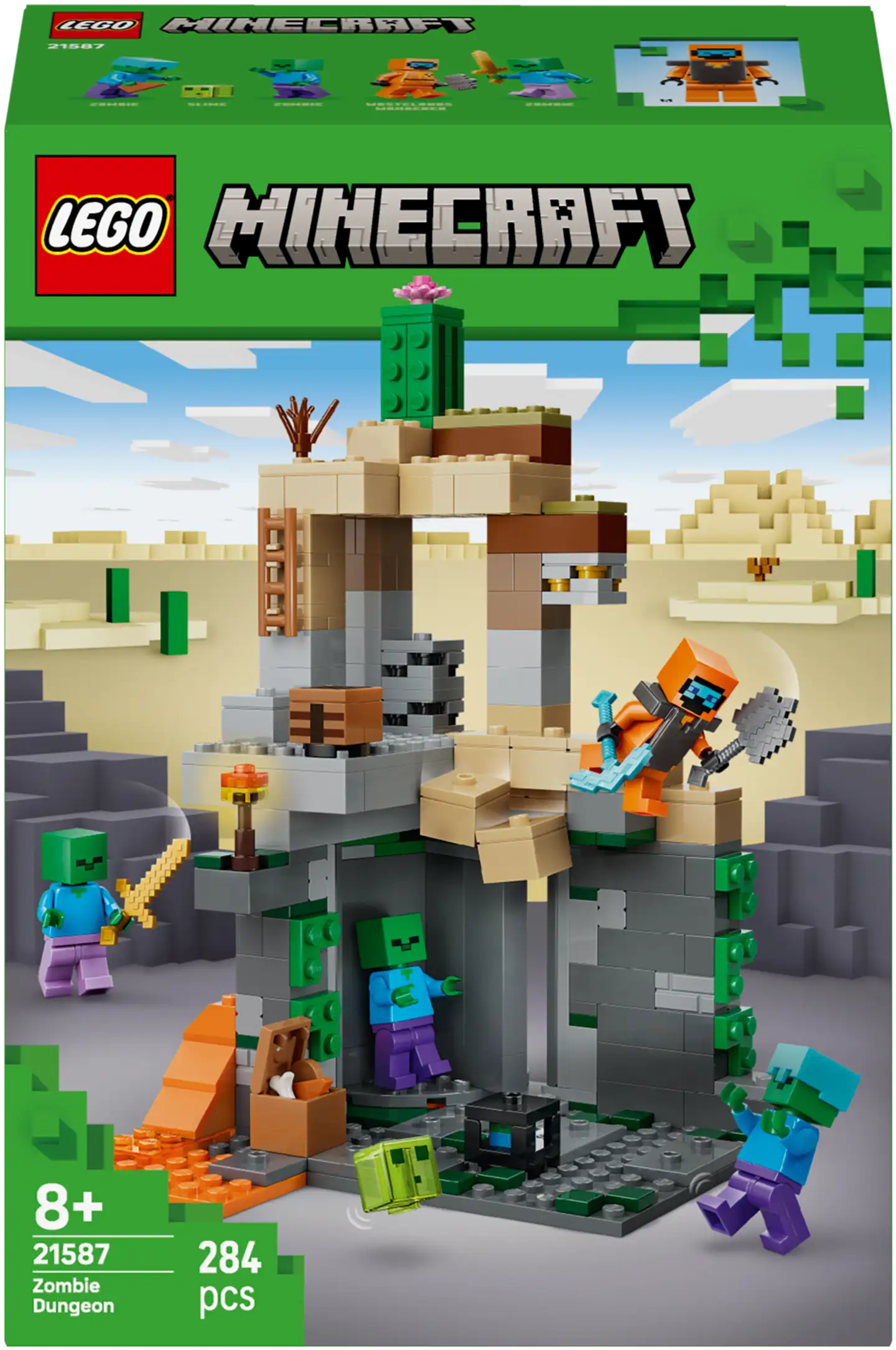 LEGO® Minecraft 21587 Zombityrmä | Prisma.fi-verkkokauppa