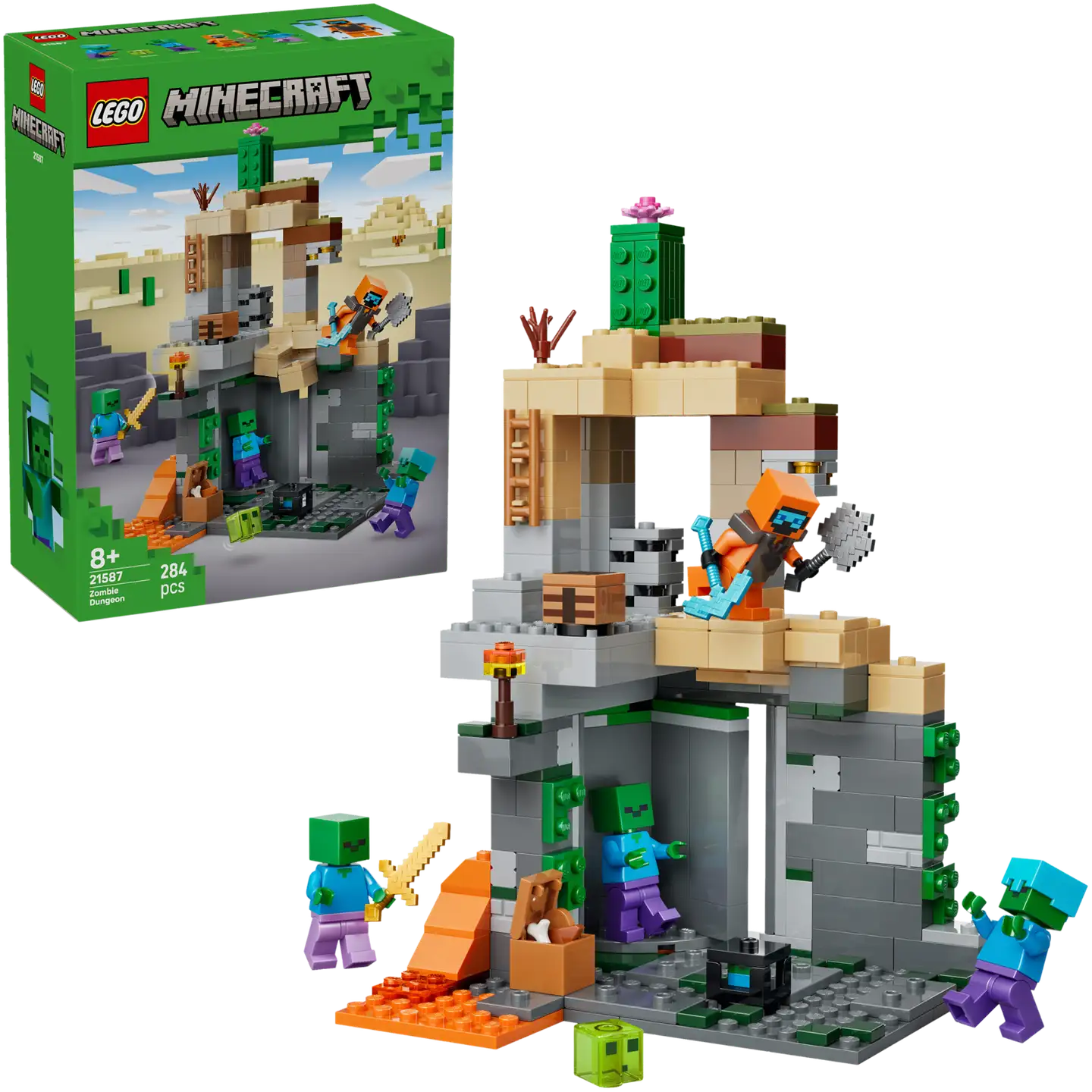 LEGO® Minecraft 21587 Zombityrmä | Prisma.fi-verkkokauppa