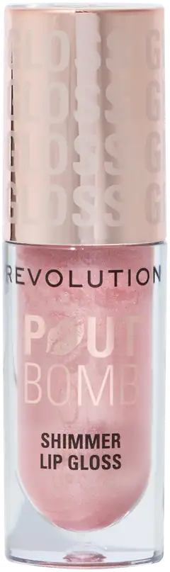 Revolution pout bomb shimmer huulikiilto 4,6ml glimmer nude | Prisma.fi ...