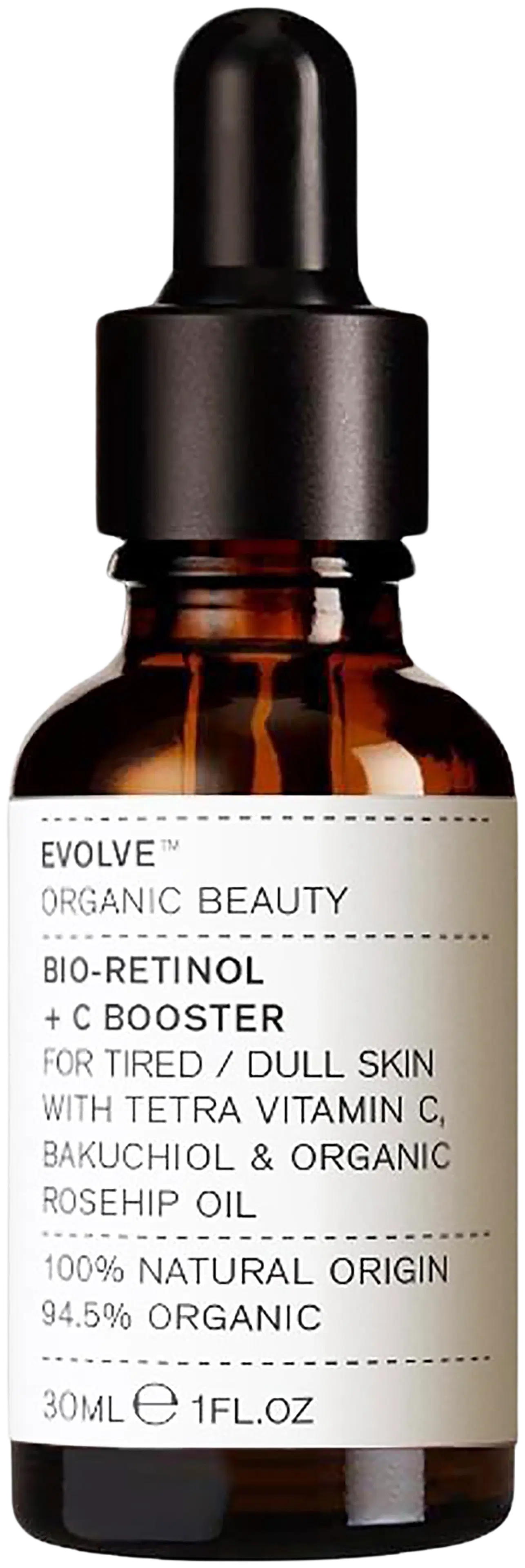 Evolve Organic Beauty Bio-Retinol + C Booster 30 ml (ERIKOISKOKO ...