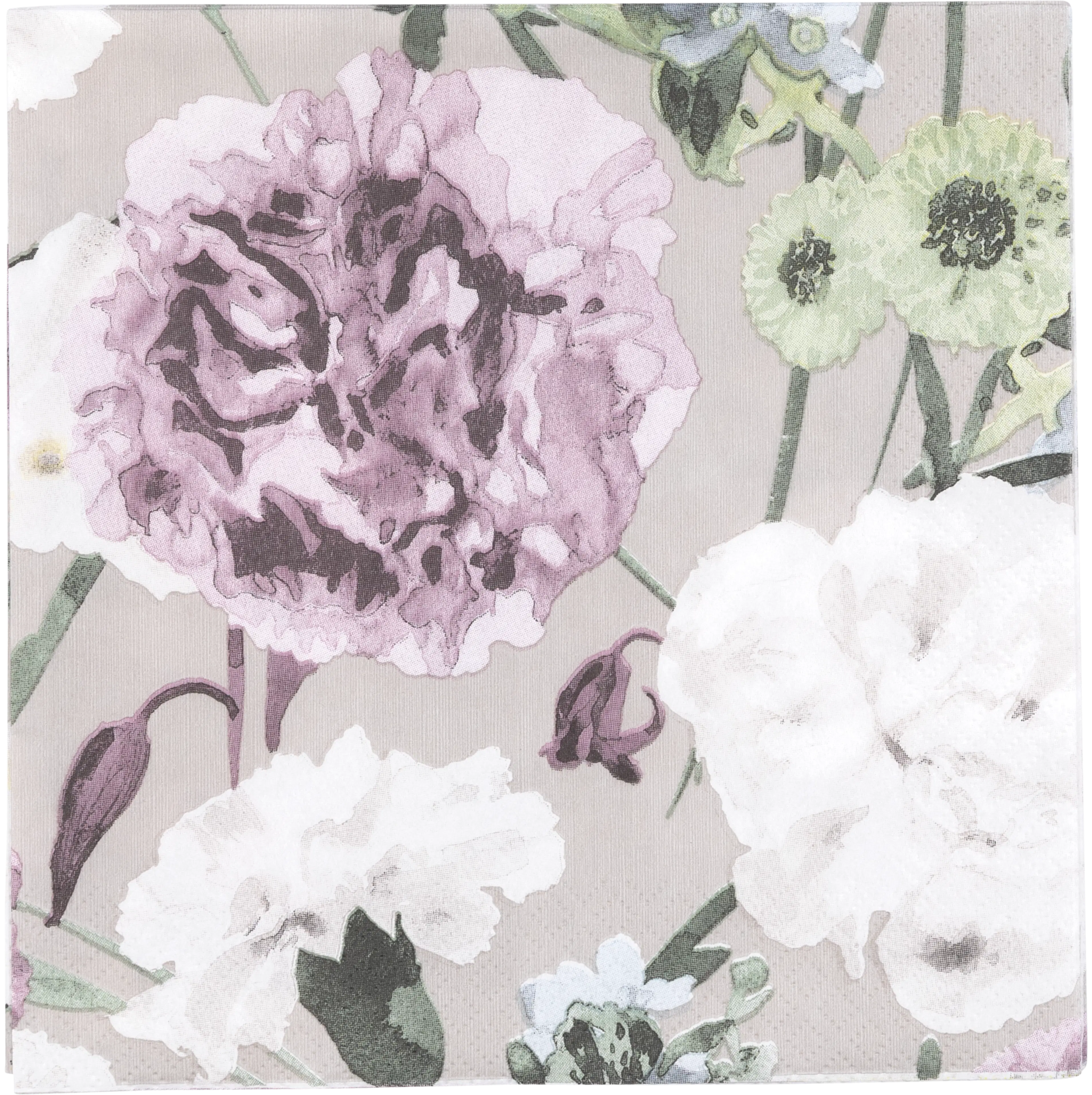 Pentik Valssi servietti 24x24 cm 20 kpl, vaaleanpunainen | Sokos verkkokauppa