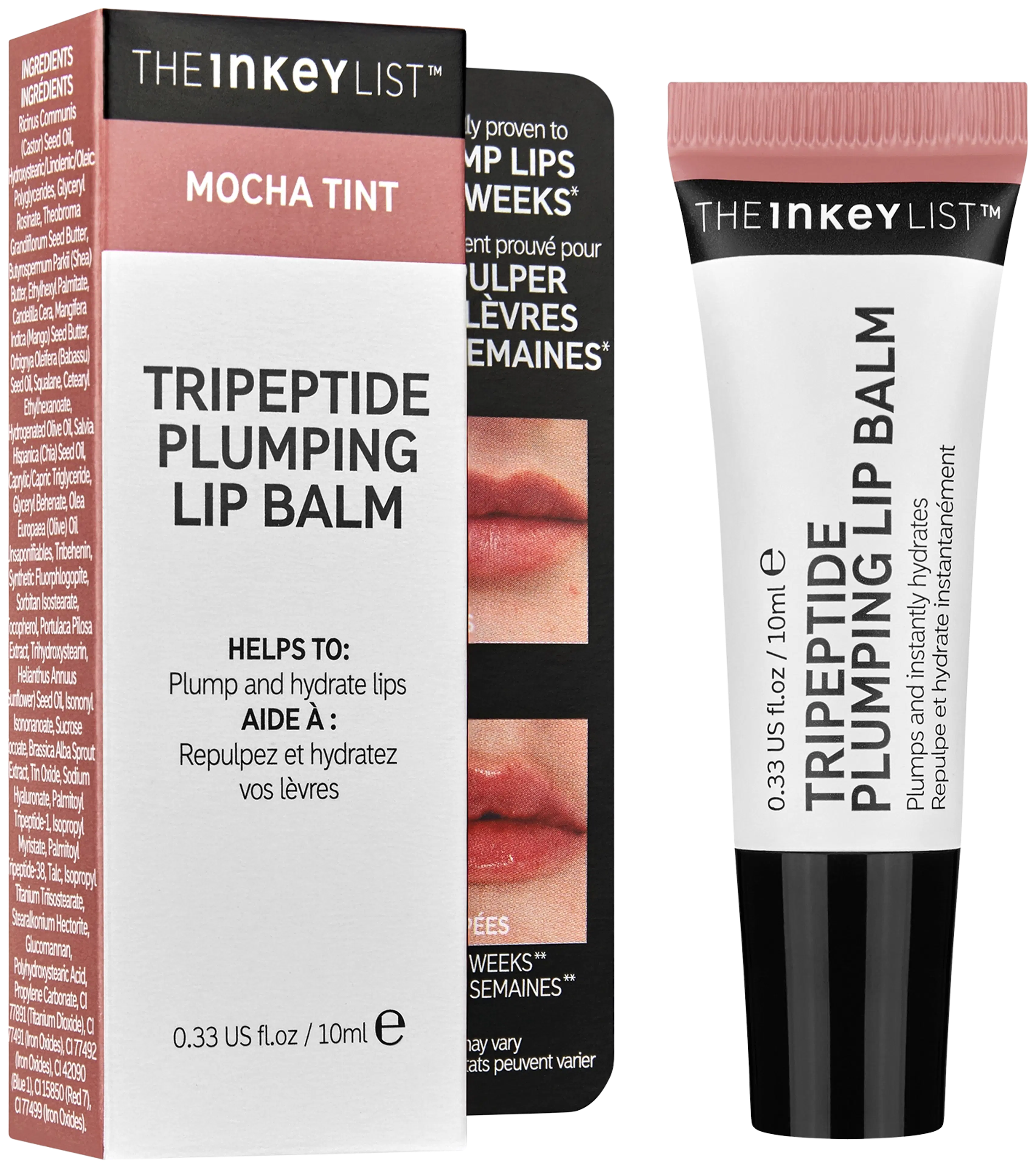 The Inkey List Tripeptide Plumping Lip Balm Mocha huulirasva 10 ml ...