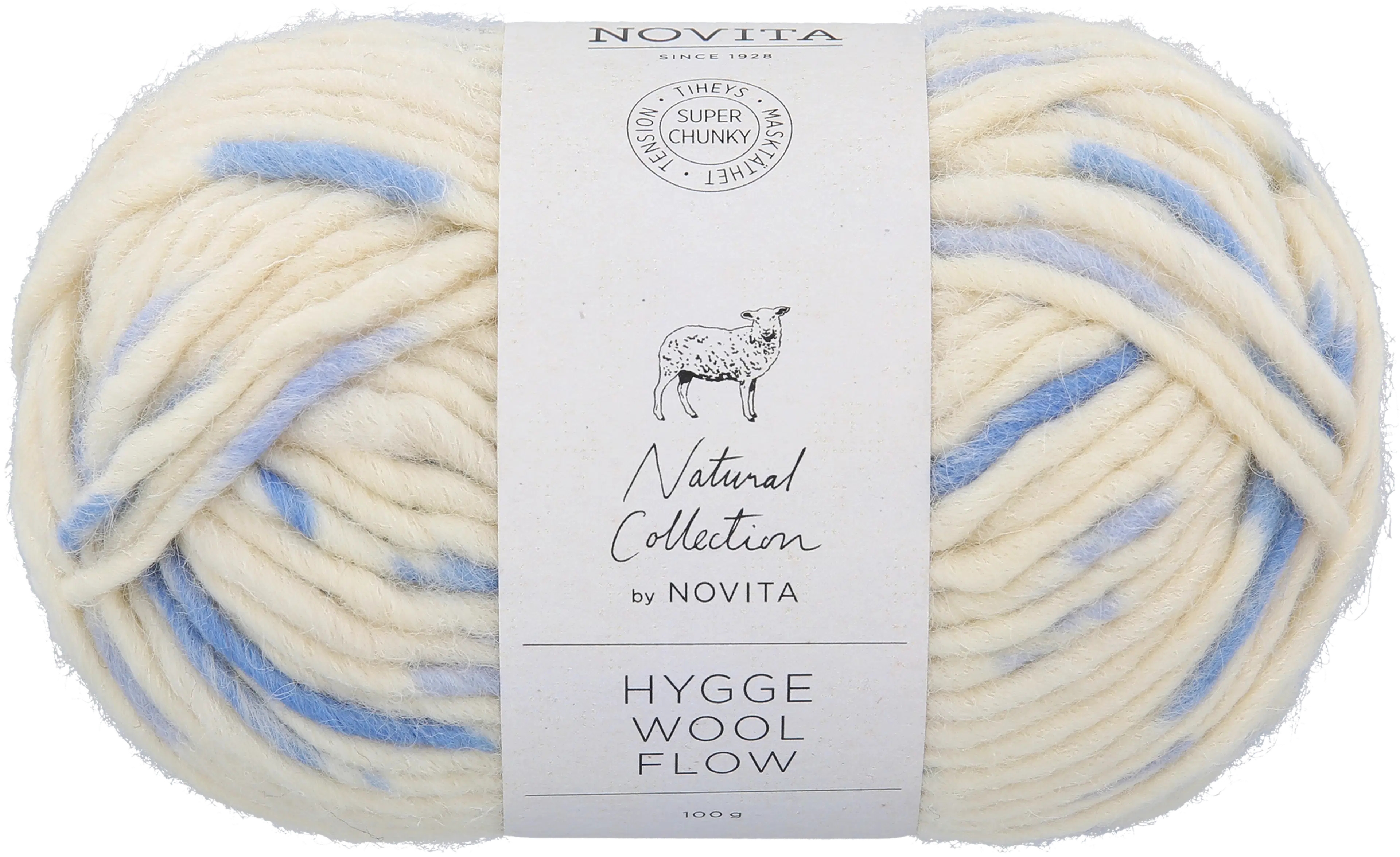 Novita lanka Hygge Wool Flow 100g 943 | Sokos verkkokauppa
