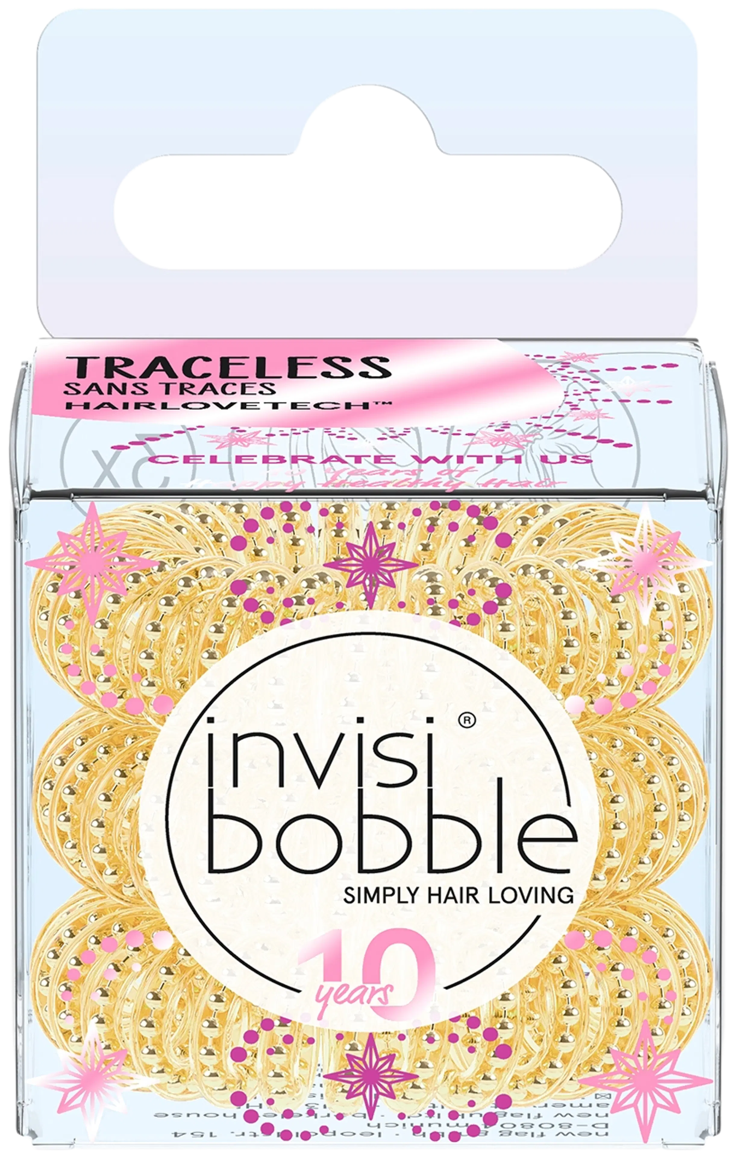 invisibobble ORIGINAL Time to Shine Gold Rush | Sokos verkkokauppa