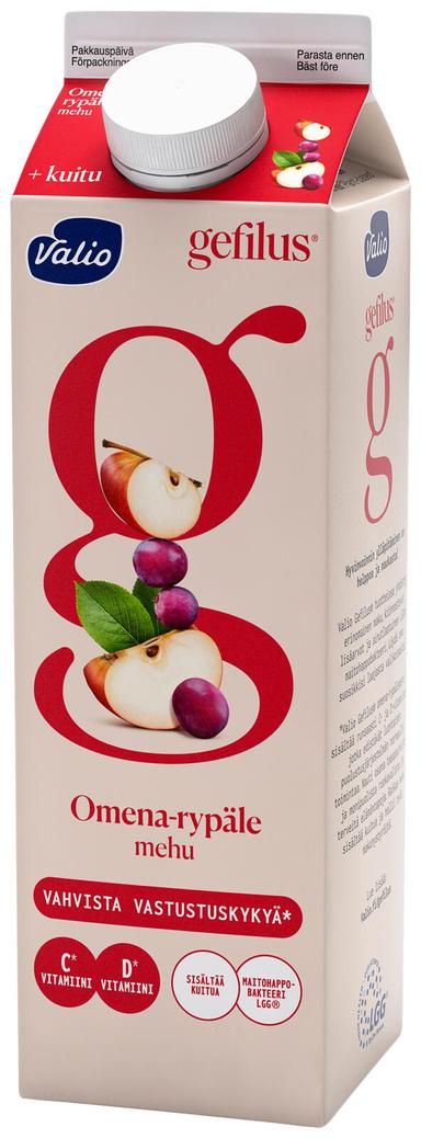Valio Gefilus® mehu 1 l omena-rypäle+kuitu | S-kaupat ruoan verkkokauppa