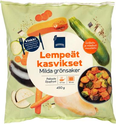 Rainbow 450g lempeät kasvikset pakaste | S-kaupat ruoan verkkokauppa