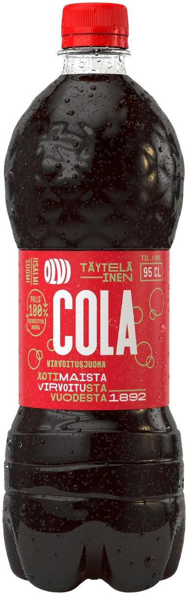 OLVI Cola virvoitusjuoma 0,95 l kmp | S-kaupat ruoan verkkokauppa