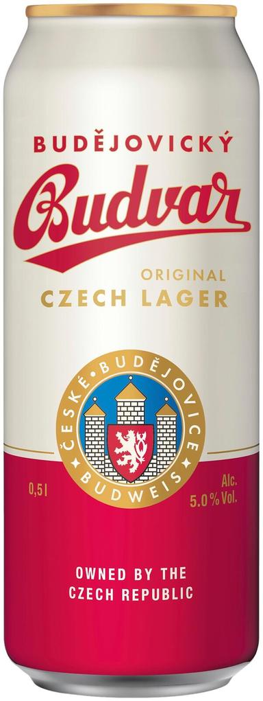Budejovicky Budvar Original Czech lager 5% 0,5l oluttölkki | S-kaupat ...
