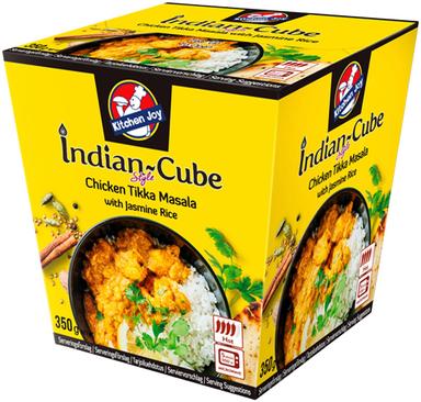 350g Kitchen Joy Thai-Cube Tikka Masala -kanaa ja jasmiiniriisiä ...