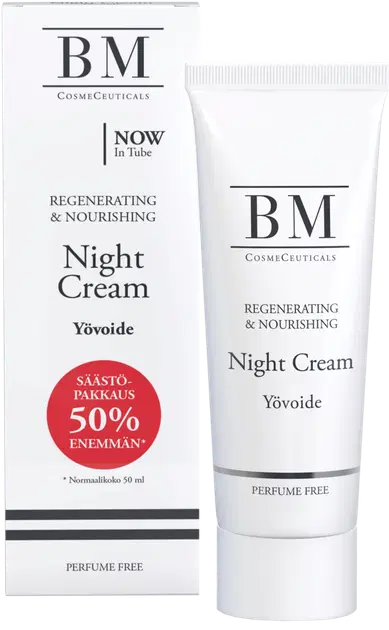 BM Night Cream yövoide säästöpakkaus 75 ml | Sokos verkkokauppa