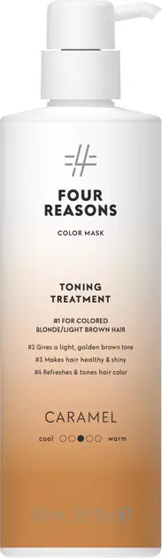 Four Reasons Color Mask Toning Treatment sävyttävä tehohoito Caramel ...