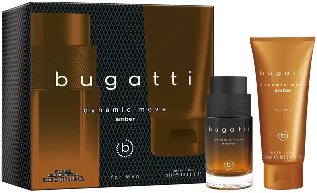 Bugatti Dynamic Move Amber for men 100ml EDT + SG 200ml | Sokos ...