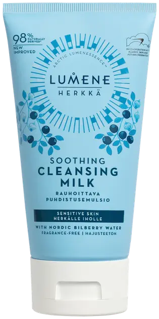 Lumene HERKKÄ Rauhoittava puhdistusemulsio 150ml | Sokos verkkokauppa