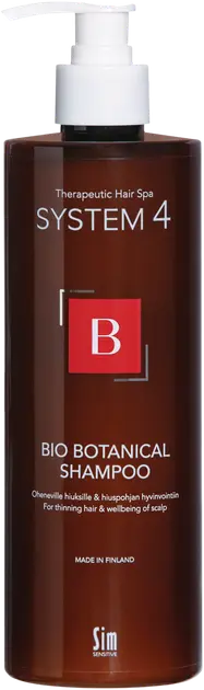System4, Bio Botanical Shampoo 500 ml | Sokos verkkokauppa