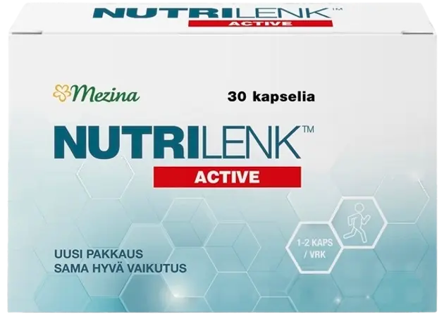 Mezina NutriLenk Active kukonhelttakapseli ravintolisä 30 kaps. 4 g ...